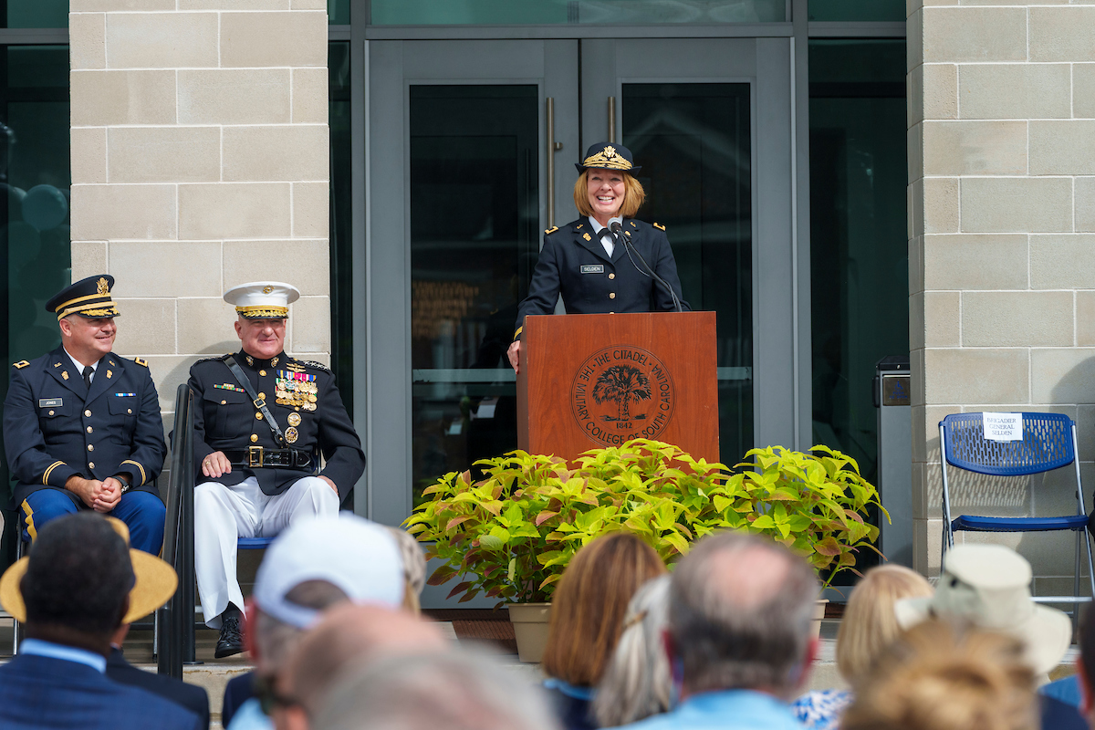 Capers Hall ribbon-cutting ceremony marks a milestone at The Citadel ...