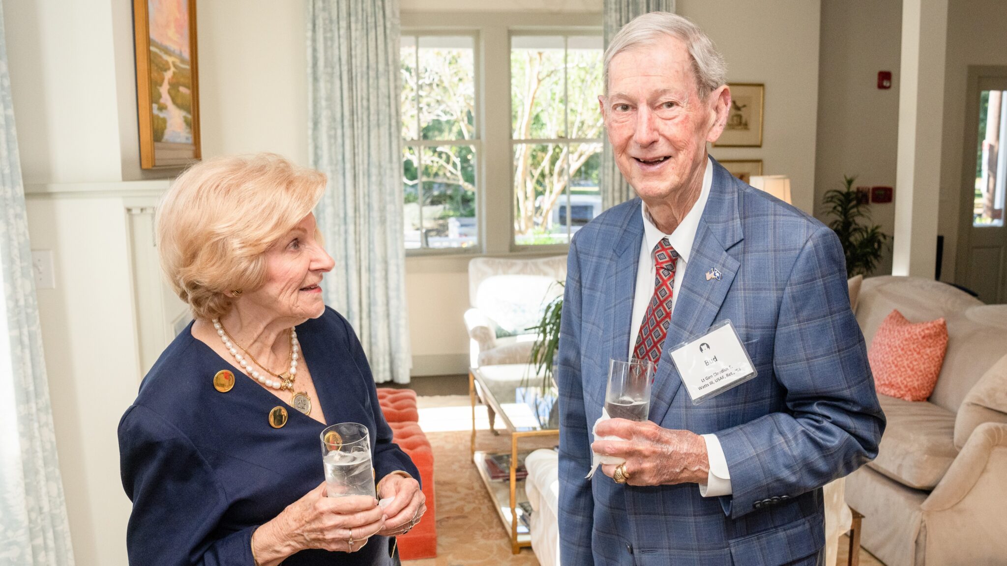 The Citadel community honors Lt. Gen. Claudius "Bud" Watts III, '58 ...