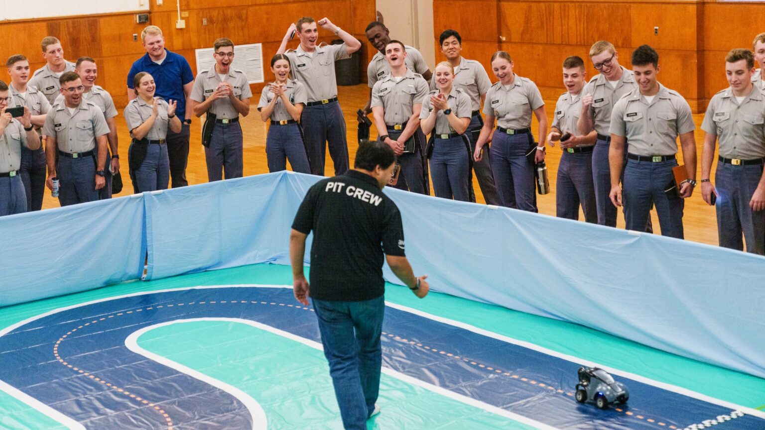 Citadel cadets take first place in Amazon Web Services DeepRacer ...