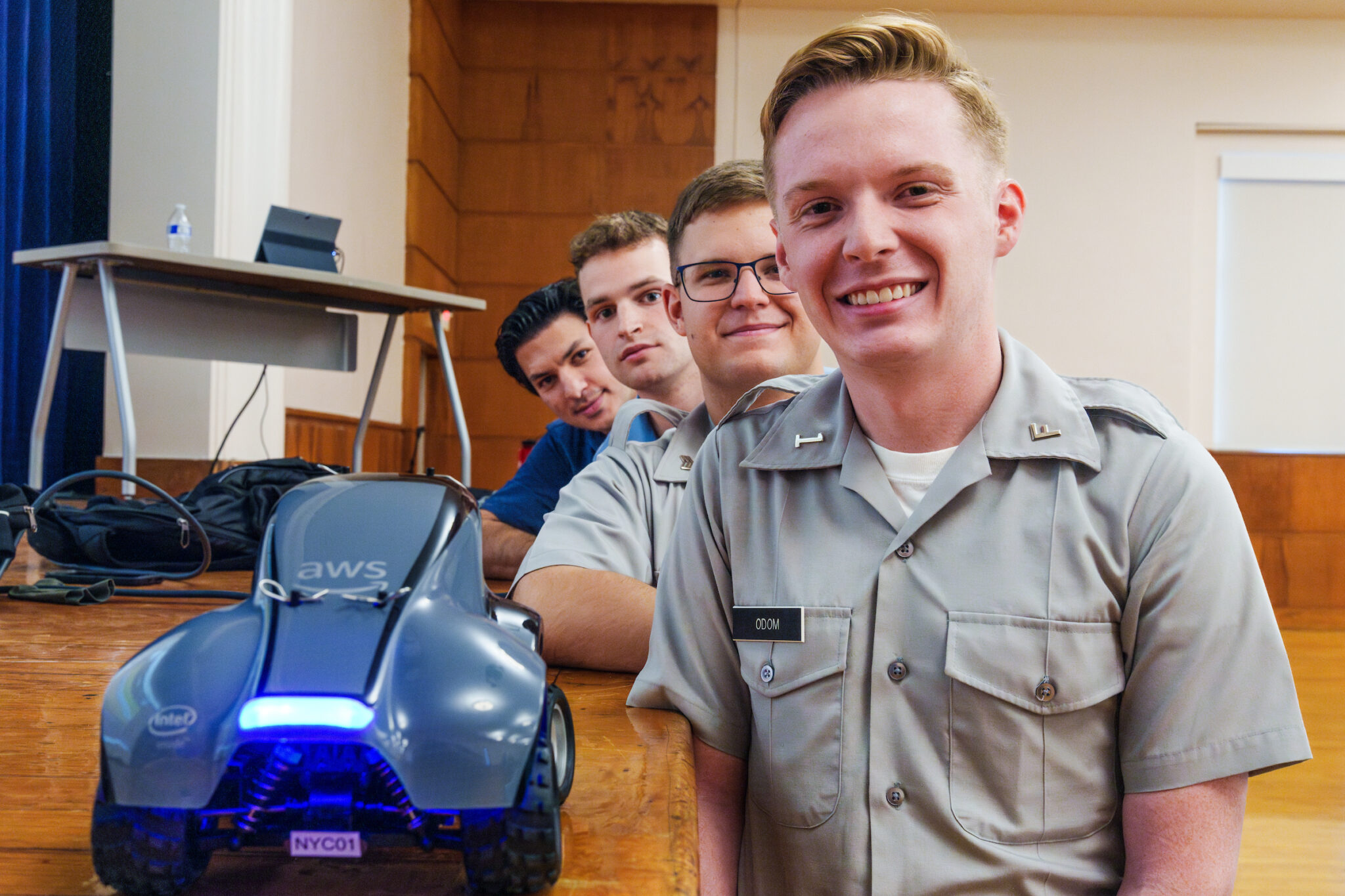 Citadel cadets take first place in Amazon Web Services DeepRacer ...
