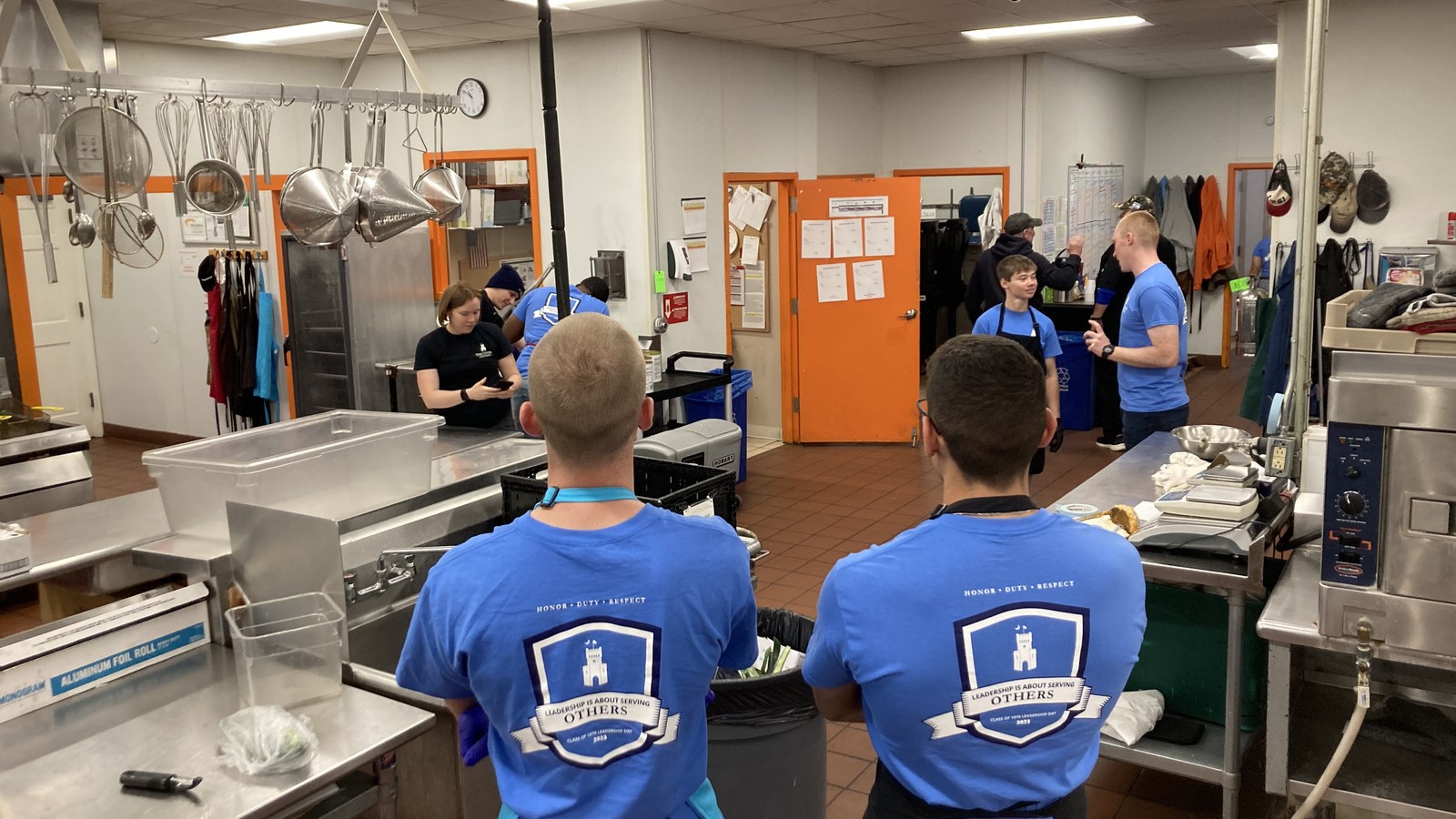 Principled leaders in action: Citadel cadets dedicate Thanksgiving ...