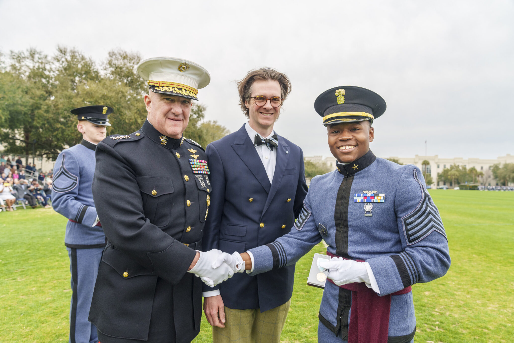 Citadel cadets presented with esteemed MacArthur and Cincinnati awards ...