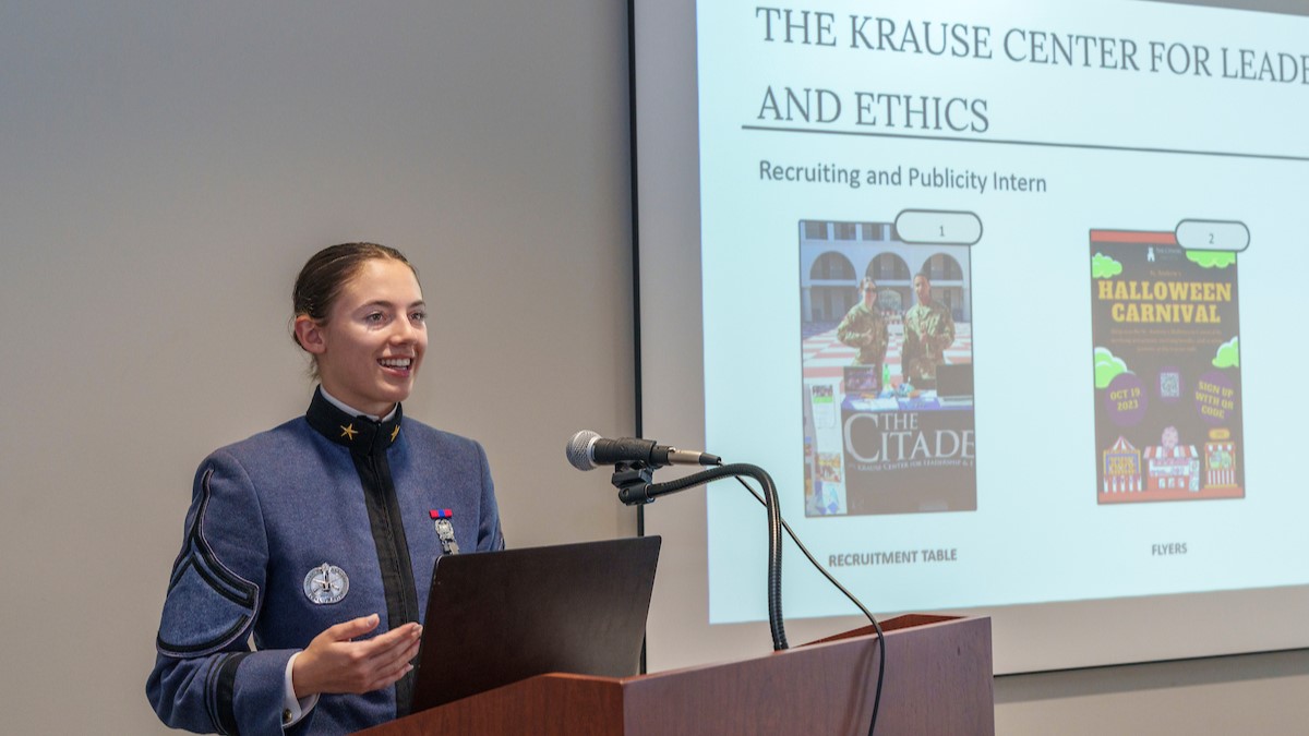 "As soon as I stepped on the campus, I knew that The Citadel was the ...