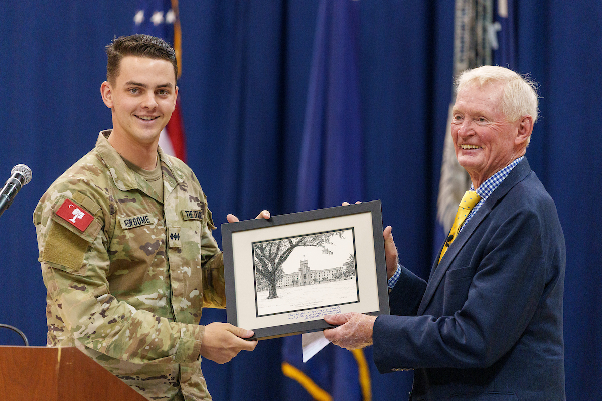 Bing West delivers Greater Issues address at The Citadel - The Citadel ...