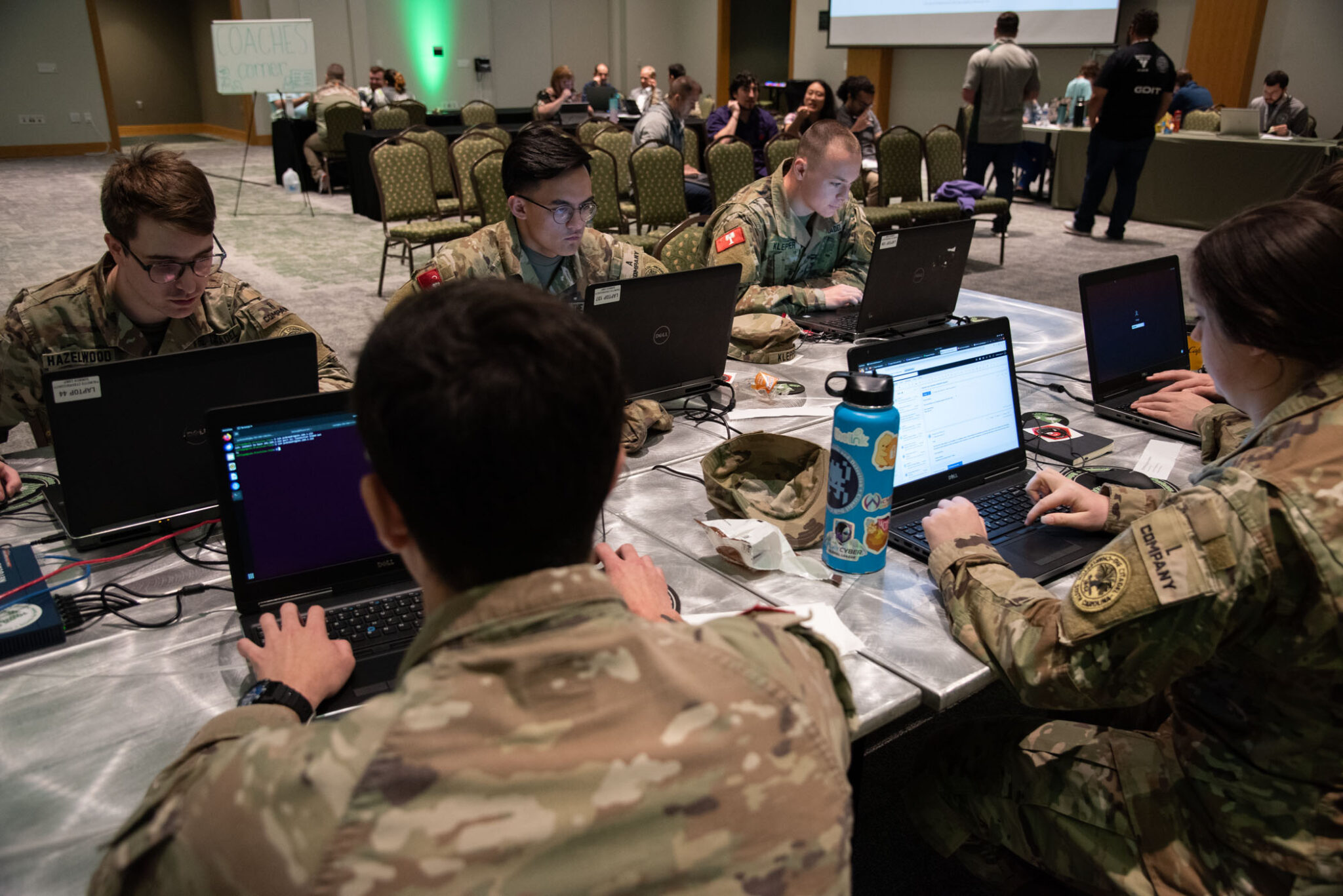 Citadel cadets show off cyber skills during the Palmetto Cyber Defense ...