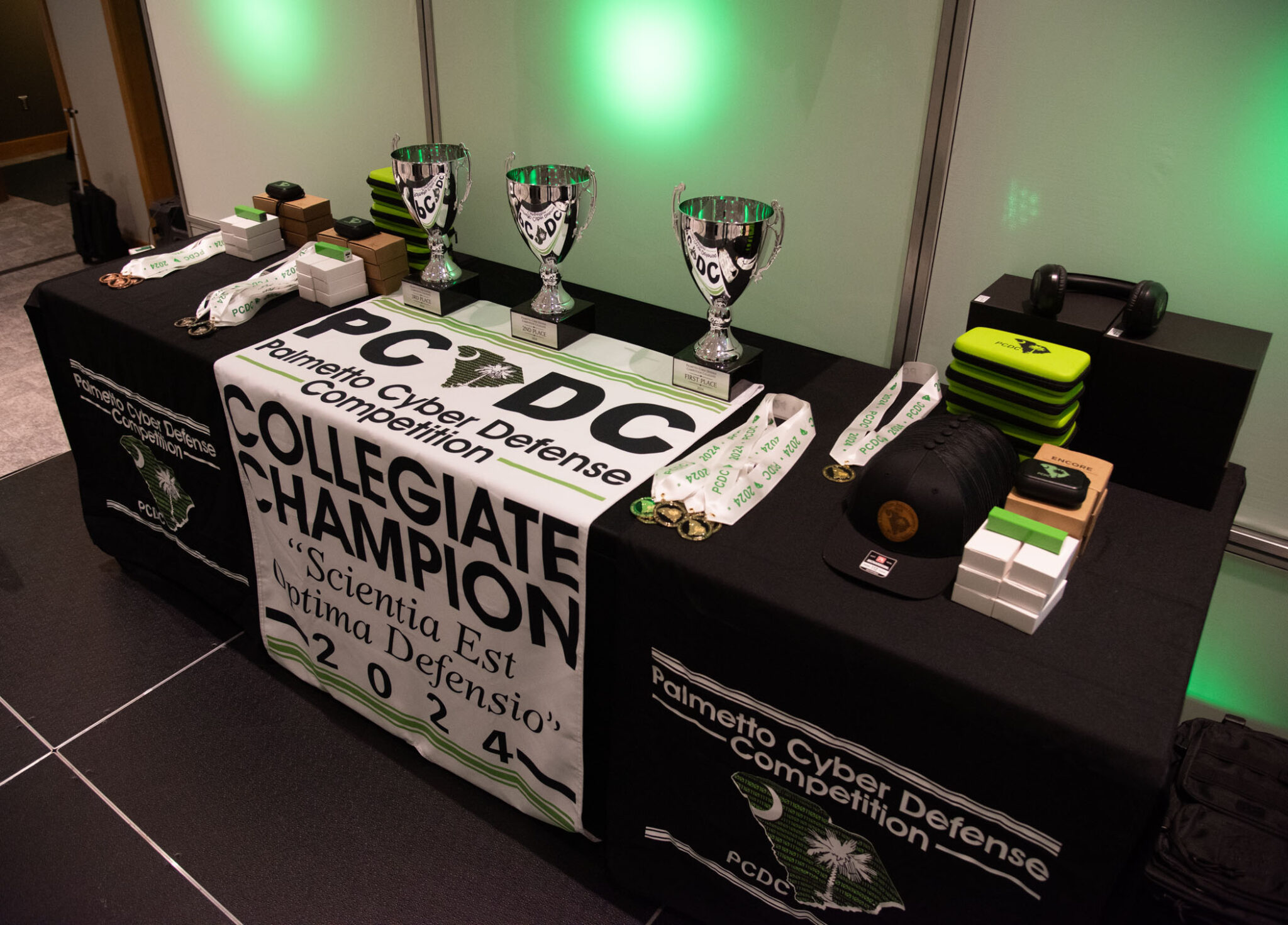 Citadel cadets show off cyber skills during the Palmetto Cyber Defense ...