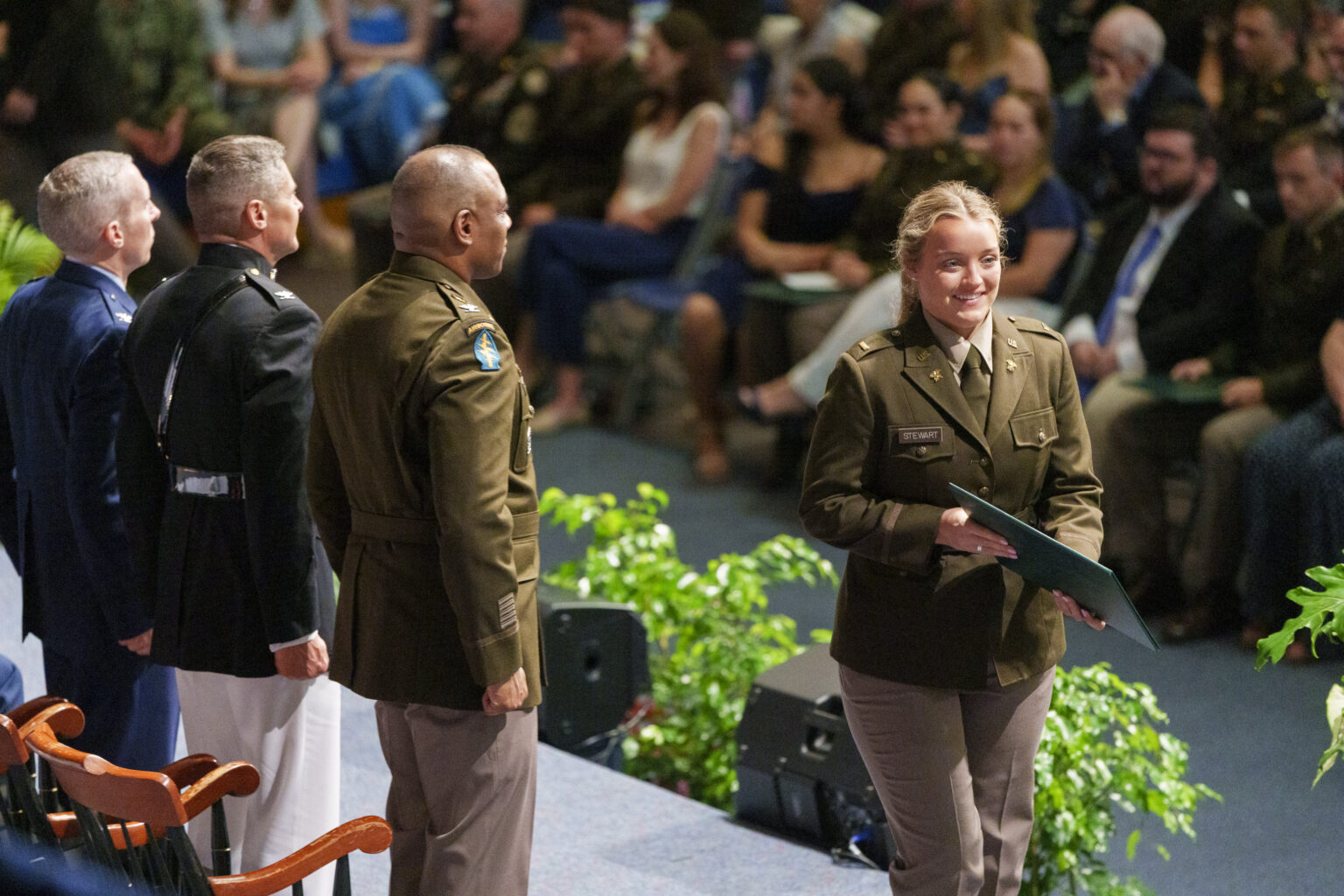 The Citadel Class of 2024 cadets sworn in as officers in the United ...