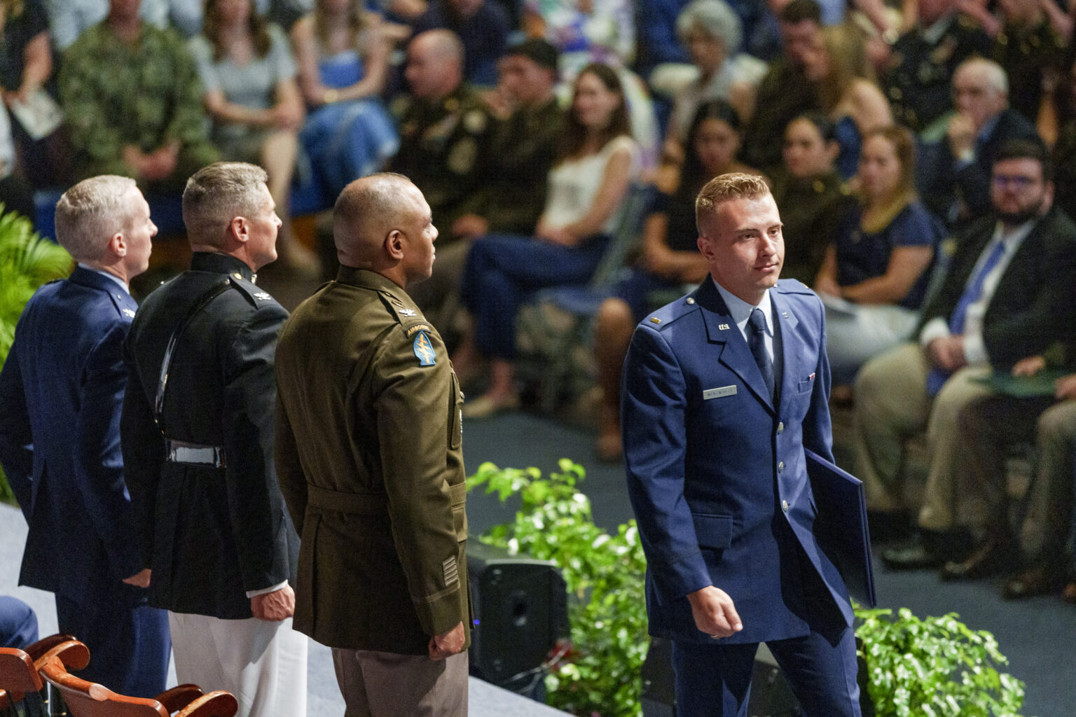 The Citadel Class of 2024 cadets sworn in as officers in the United ...