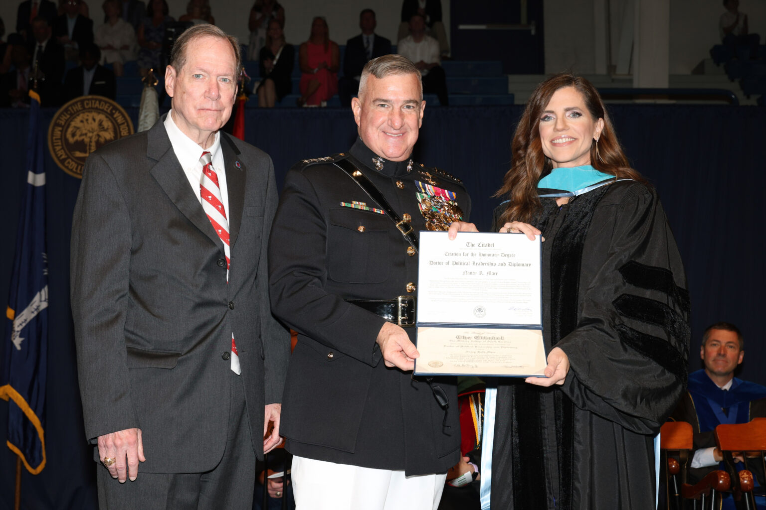 The Citadel awards honorary degrees in recognition of service to state ...