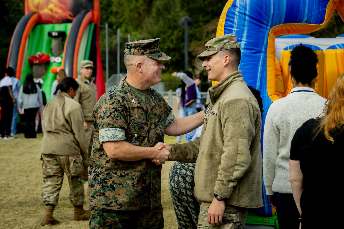 Cadets give back during The Citadel’s Class of 1979 Leadership Day ...