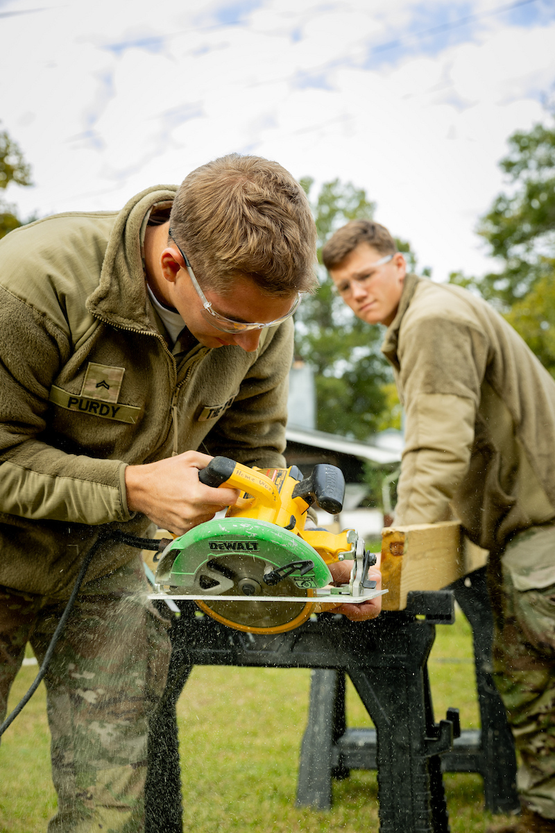 Cadets give back during The Citadel’s Class of 1979 Leadership Day ...