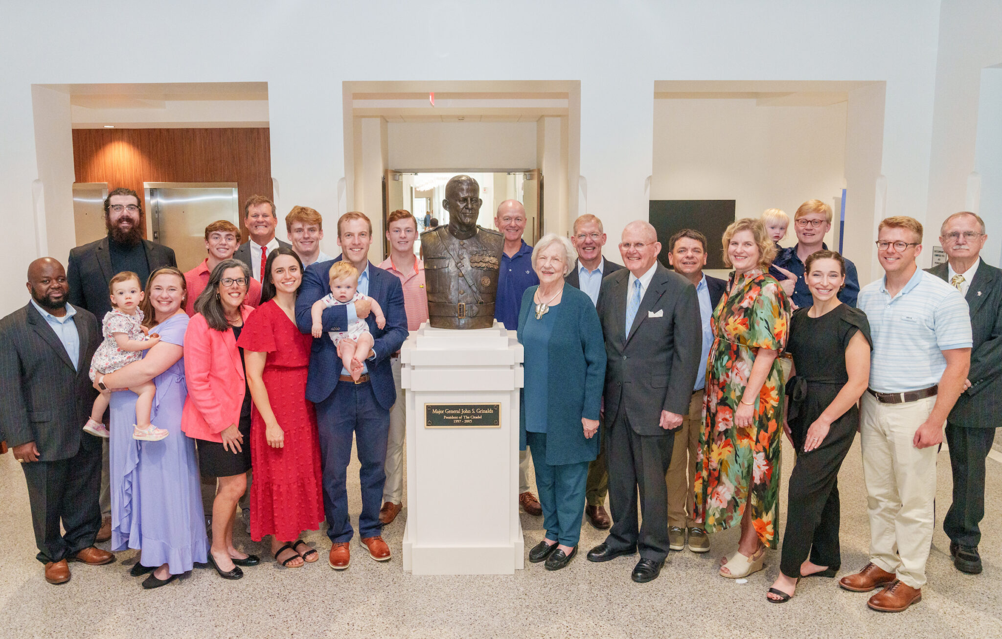 The Citadel honors its 18th president with statue on campus - The ...