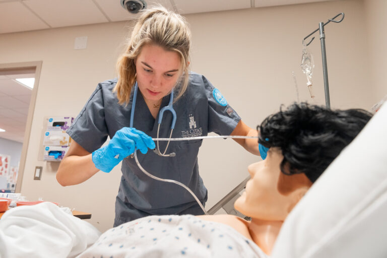 Nursing department’s simulation lab at The Citadel provides excellent ...