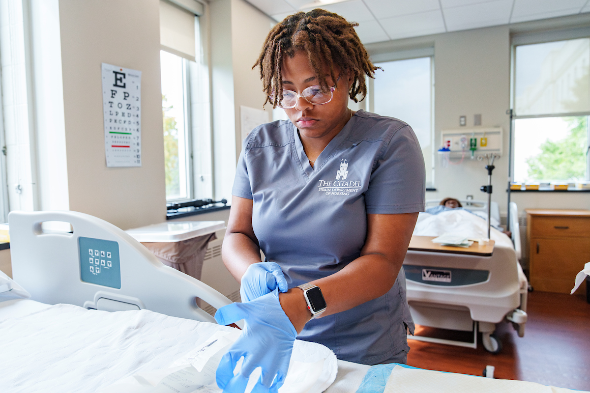 Nursing department’s simulation lab at The Citadel provides excellent ...