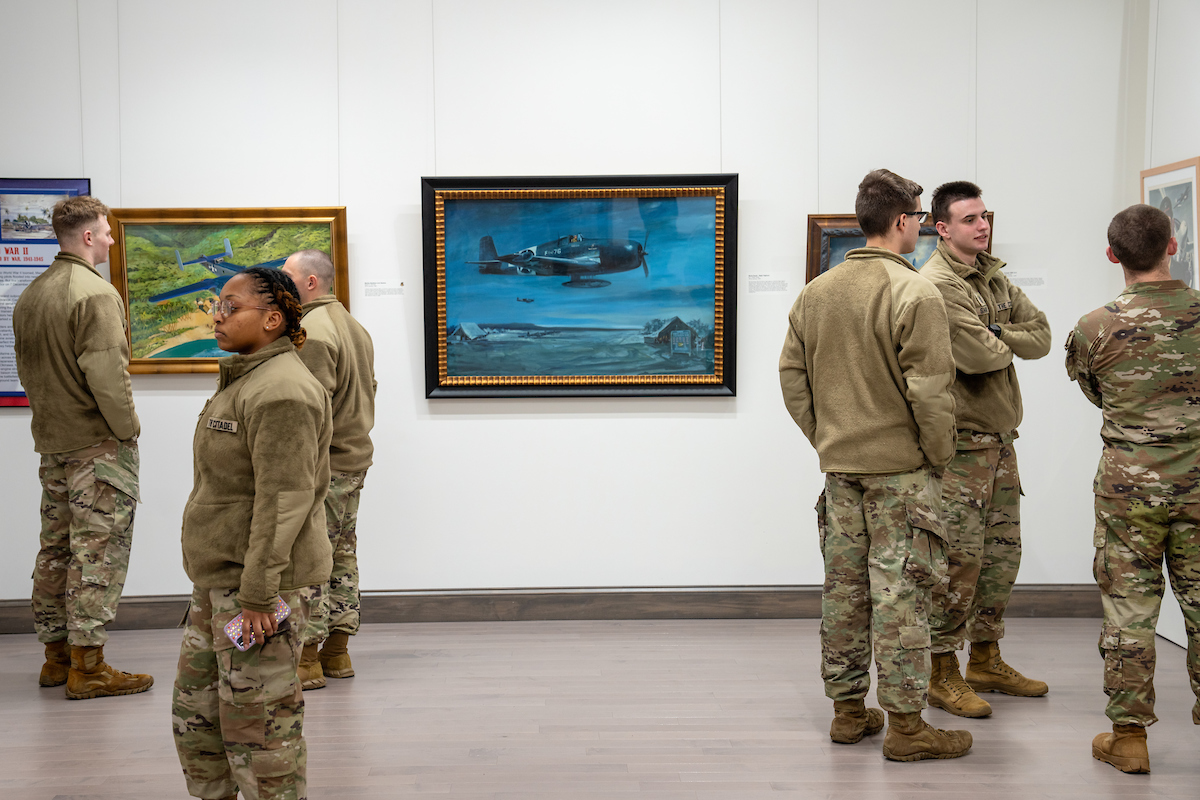 National Museum of the Marine Corps traveling exhibit on display in The ...