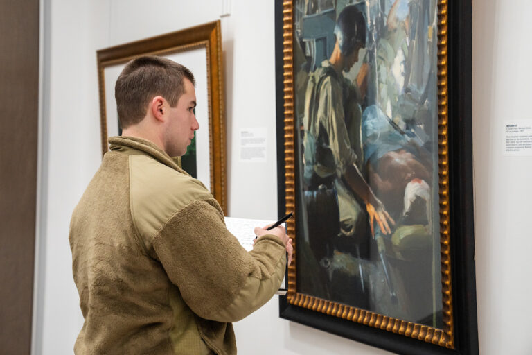 National Museum of the Marine Corps traveling exhibit on display in The ...