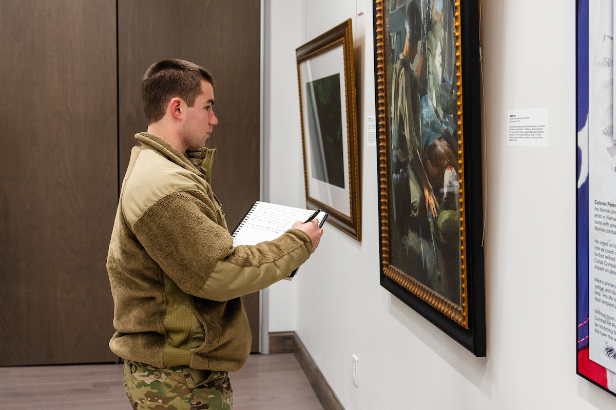 National Museum of the Marine Corps traveling exhibit on display in The ...