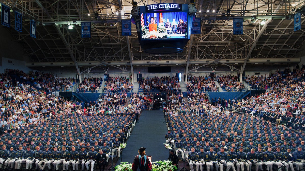 Preparing for The Citadel Class of 2025 commencement ceremonies - The ...
