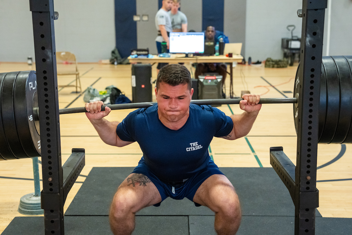 Raising the bar: Powerlifting Club at The Citadel builds strength and ...