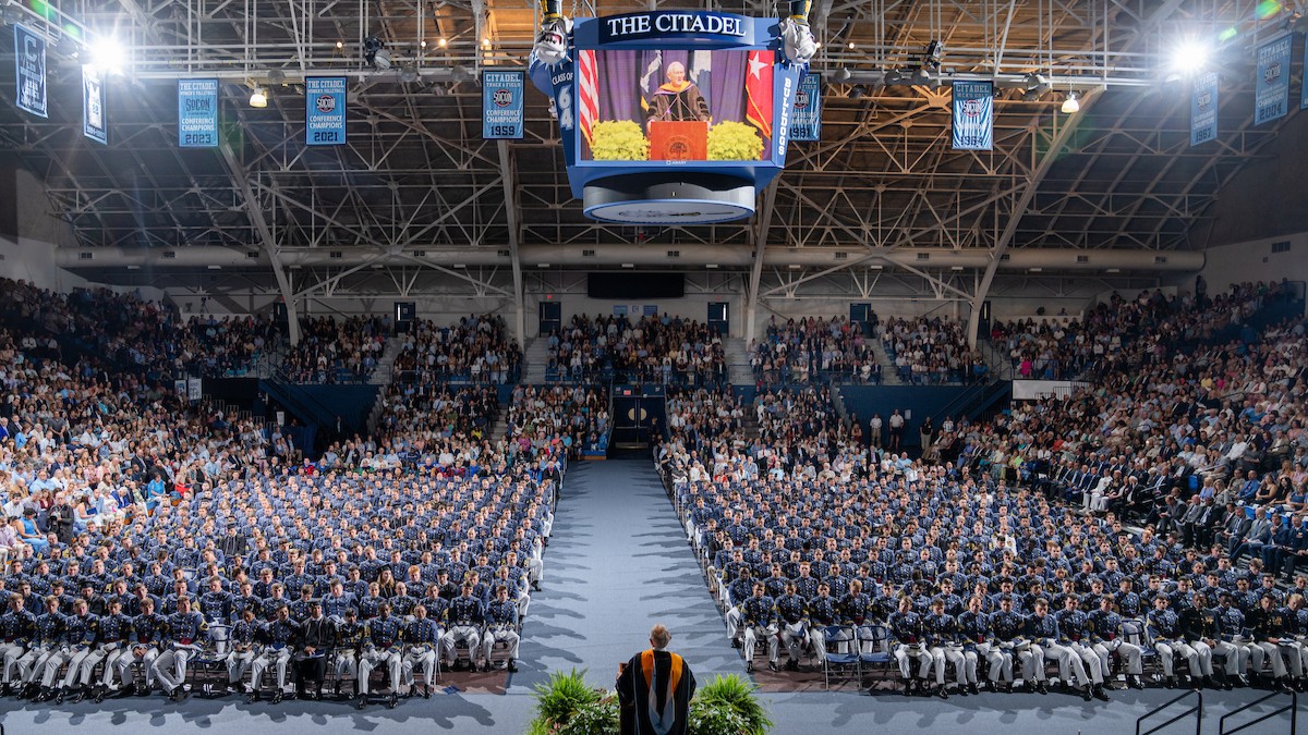 Awards presented to top cadets during 2025 commencement ceremony at The ...