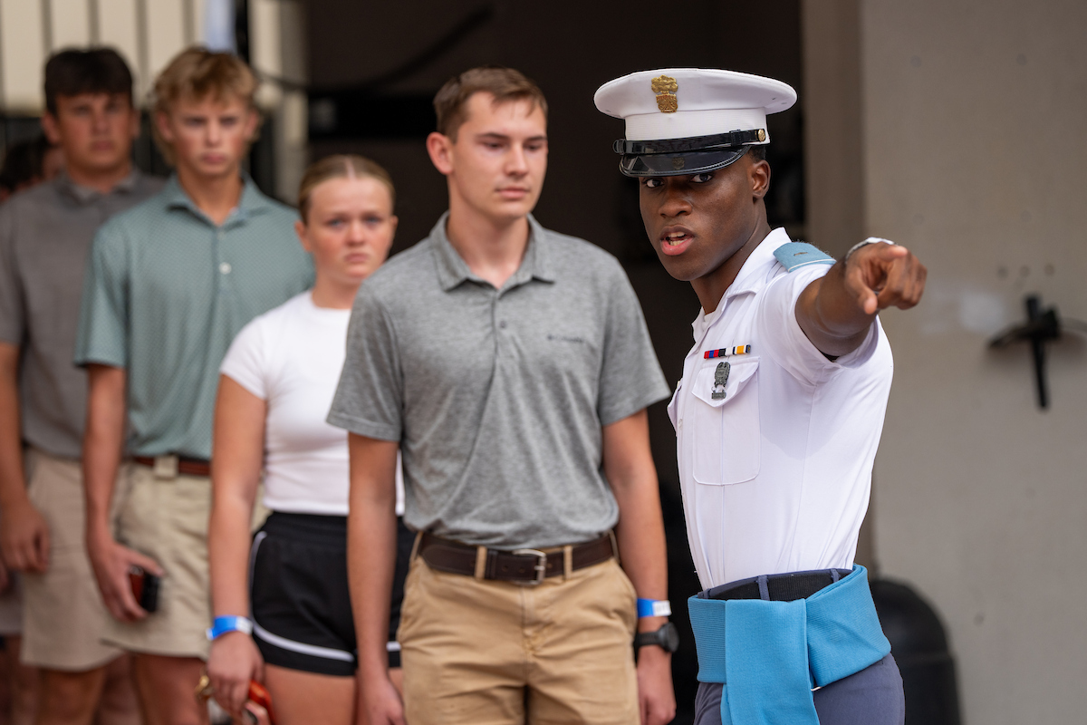 The Class of 2029 begins their Citadel journey - The Citadel Today