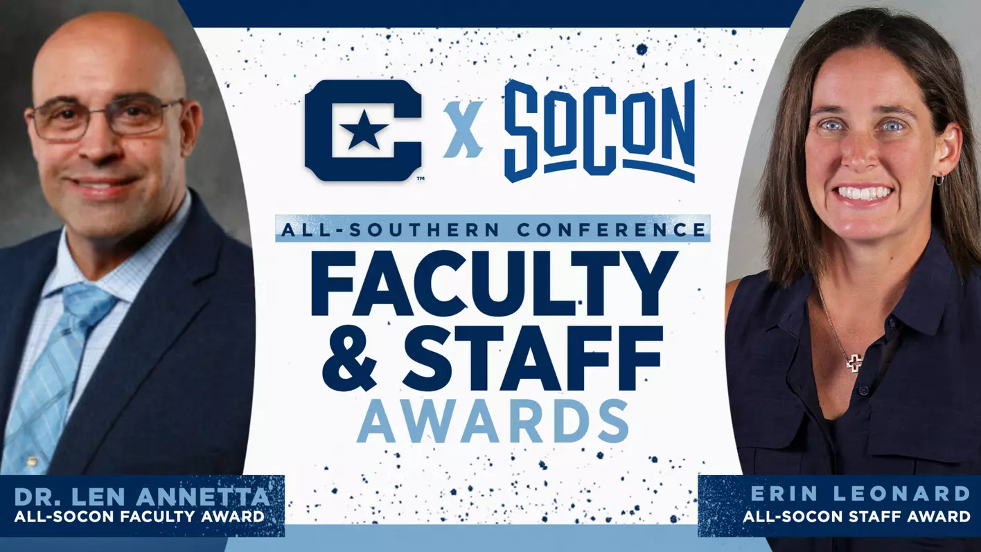 SoCon recognizes Annetta, Leonard as all-conference faculty and staff ...