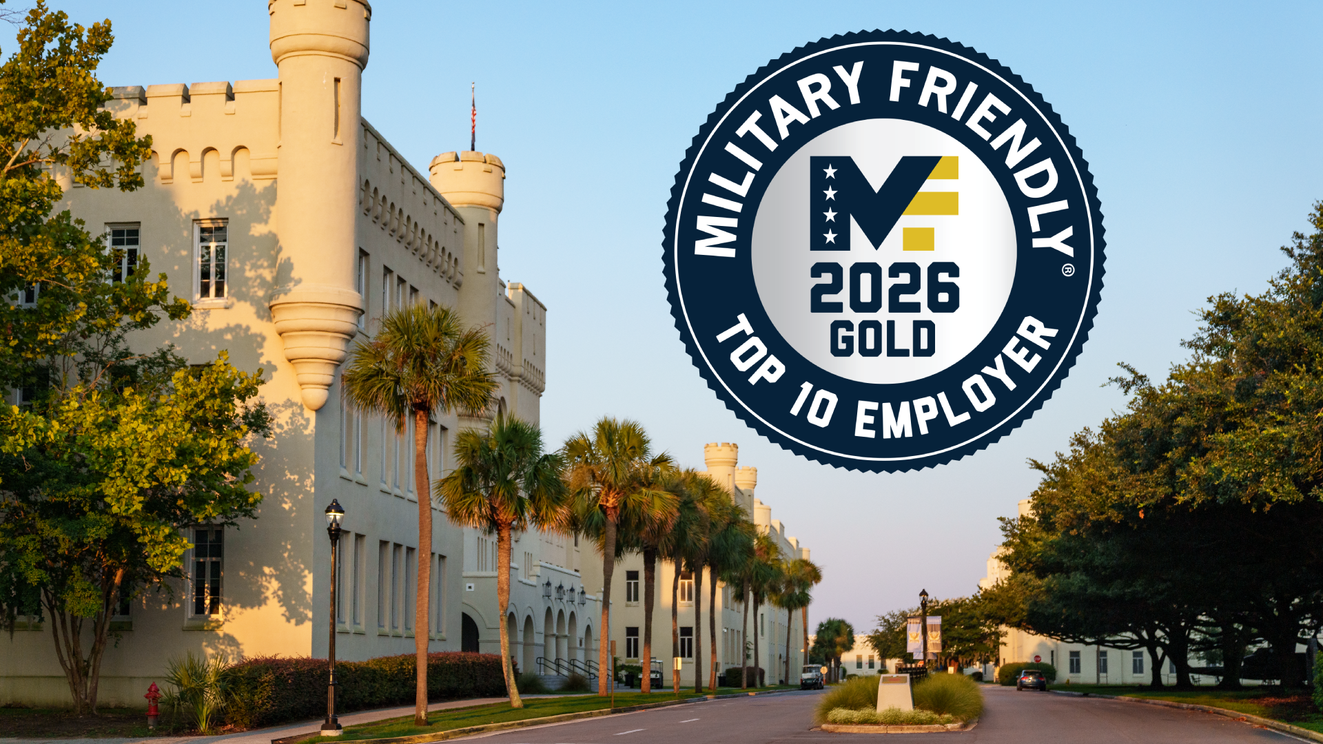 The Citadel recognized as Top 10 Military Friendly employer for 2026 ...